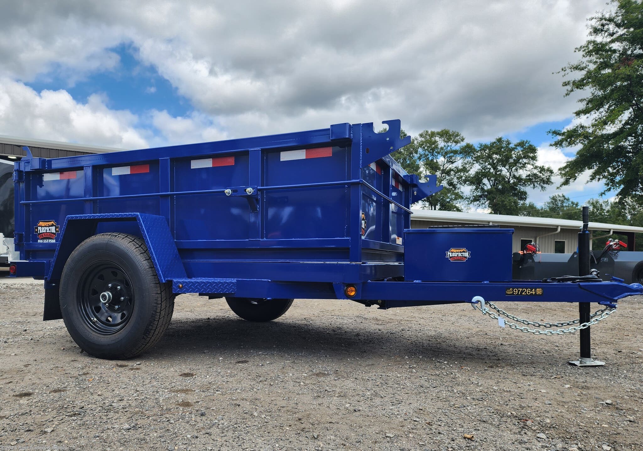 Dump Trailer for sale | New Prospector Trailers 5 x 8 small dump ...