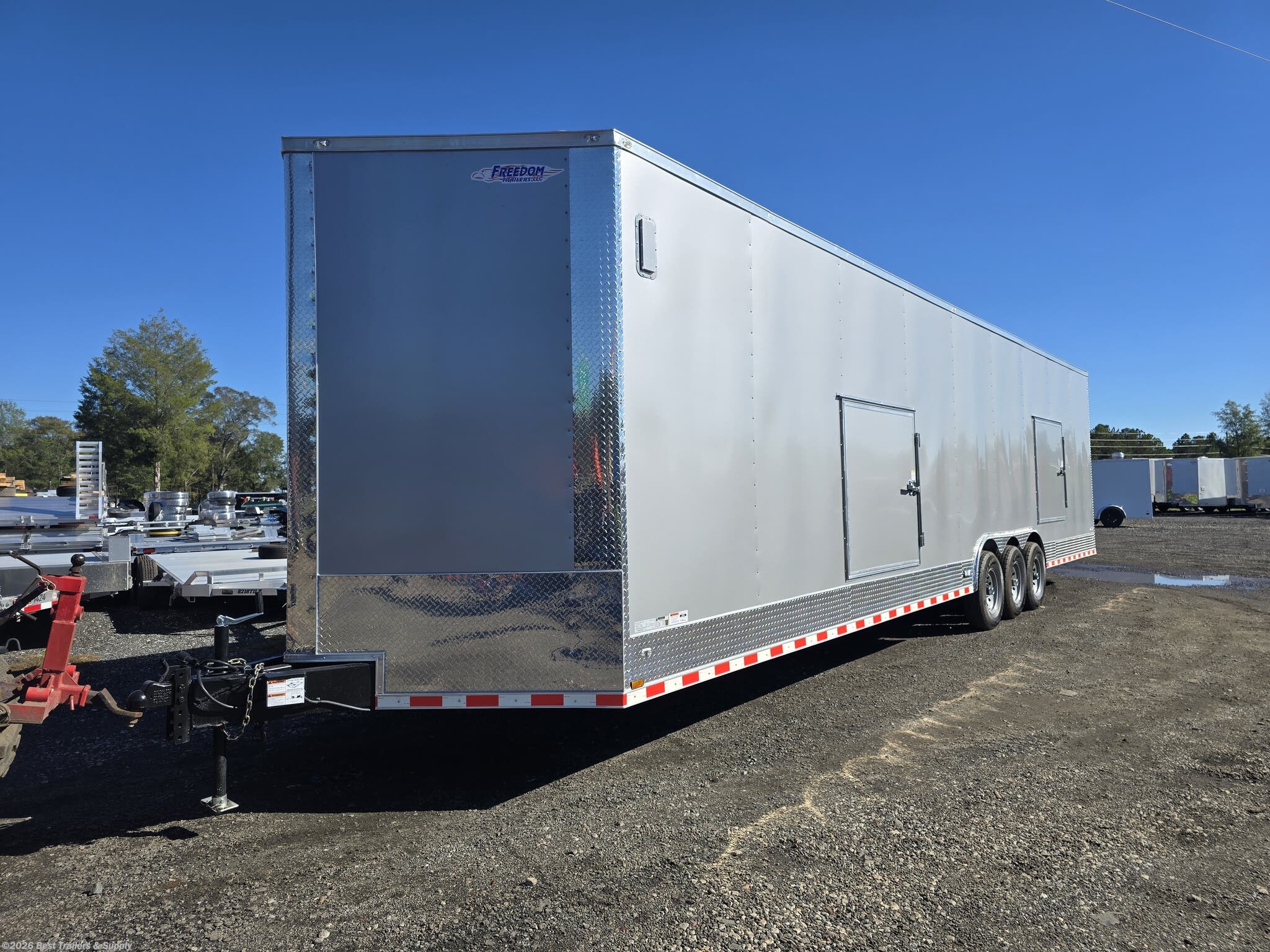 8x36 Cargo Trailer for sale | New Freedom Trailers 8.5x36 Enclosed ...