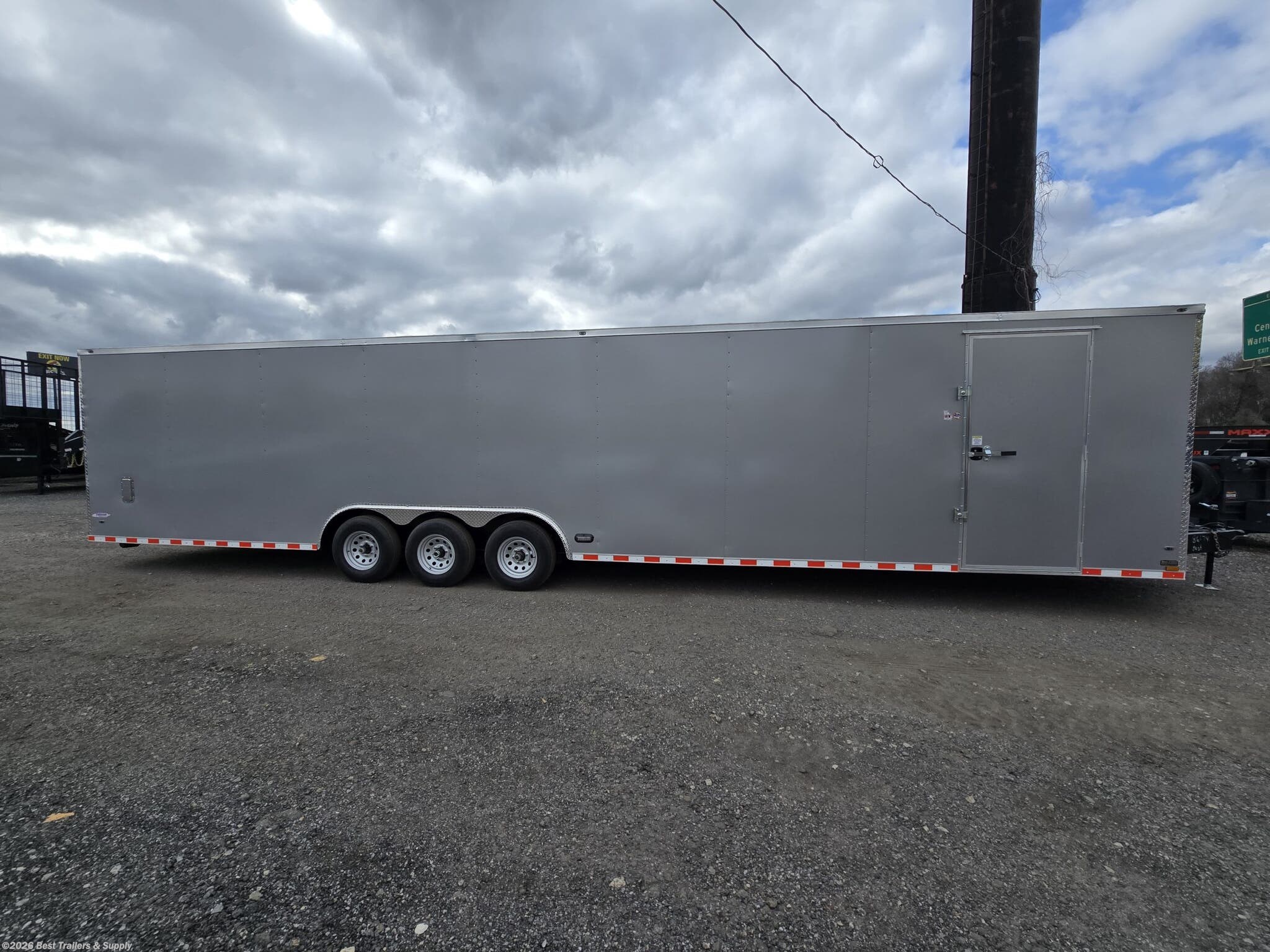 Cargo Trailer for sale | New Freedom Trailers 8.5x36 15.6K Triple Axle ...