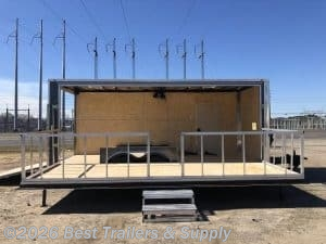 Concession/Vending Trailer for sale | New Freedom Trailers 8.5X20 stage ...