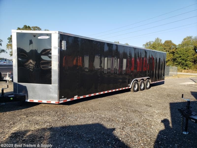 Cargo Trailer for sale | New Freedom Trailers 8.5"x34 triple 5k Tandem ...