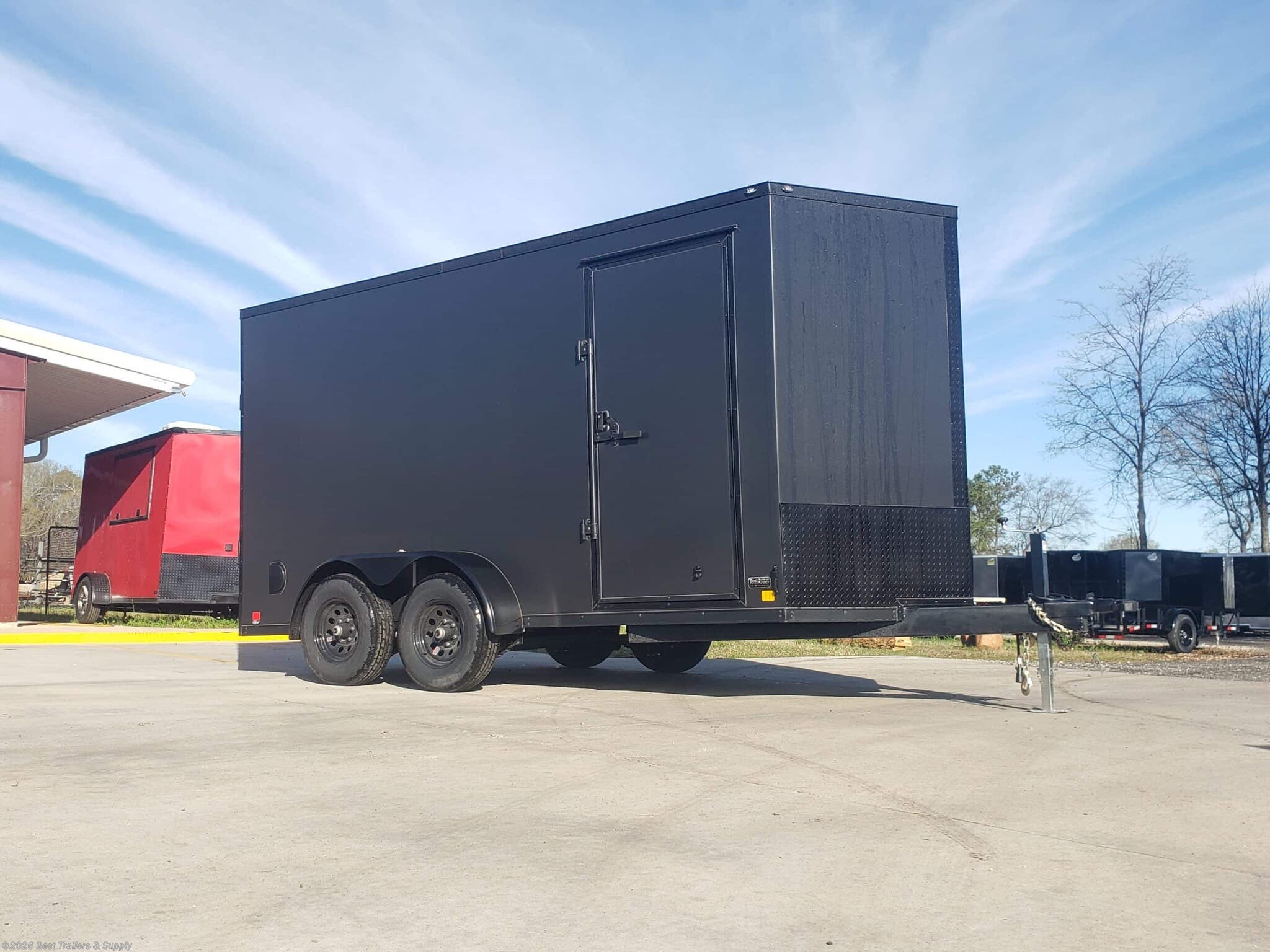 Cargo Trailer for sale | New CellTech 7x14 contractor 10k blackout ...
