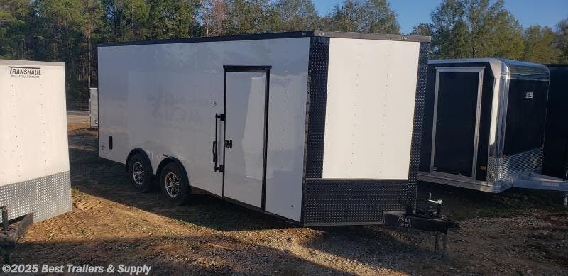 Cargo Trailer for sale | New Freedom Trailers 8.5X20 White 10K Semi ...
