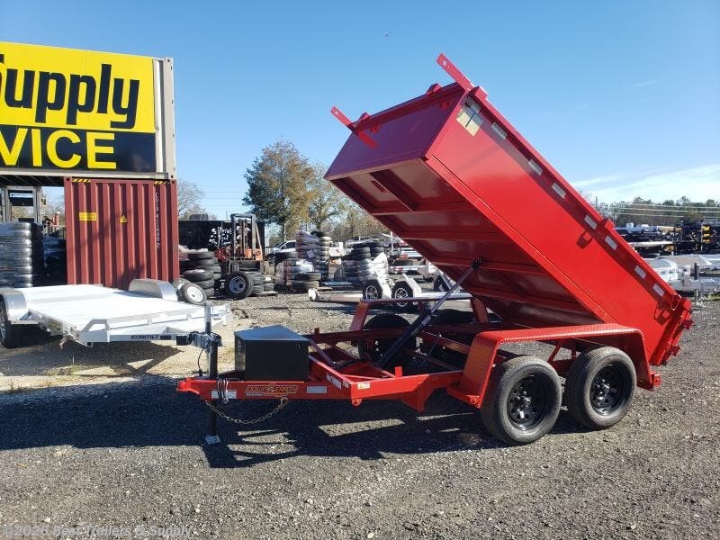 Dump Trailer for sale | New Down 2 Earth 6x10 RED 7k small dump trailer ...