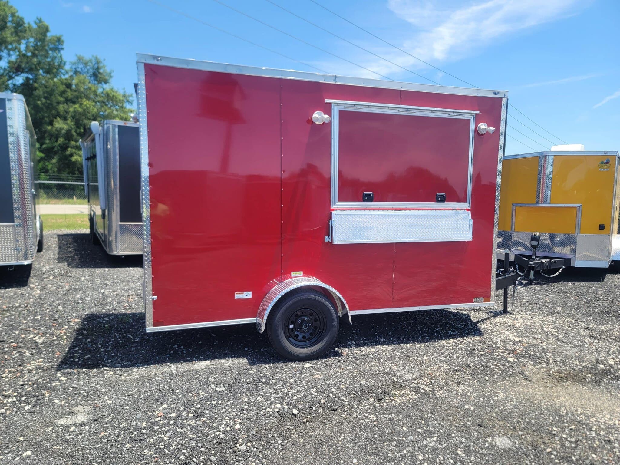 Concession/Vending Trailer for sale | New Empire Cargo 6 x 12 enclosed ...
