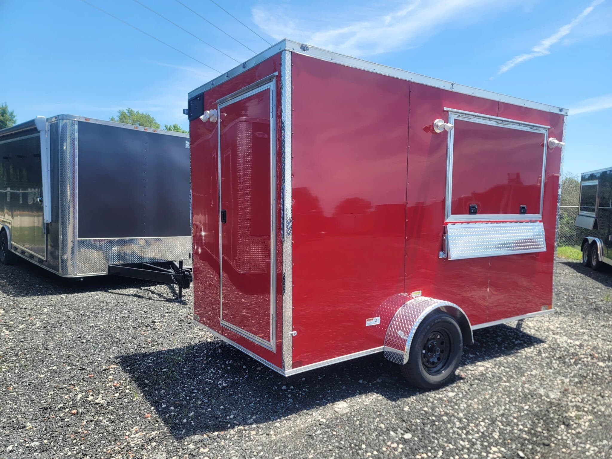 Concession/Vending Trailer for sale | New Empire Cargo 6 x 12 enclosed ...