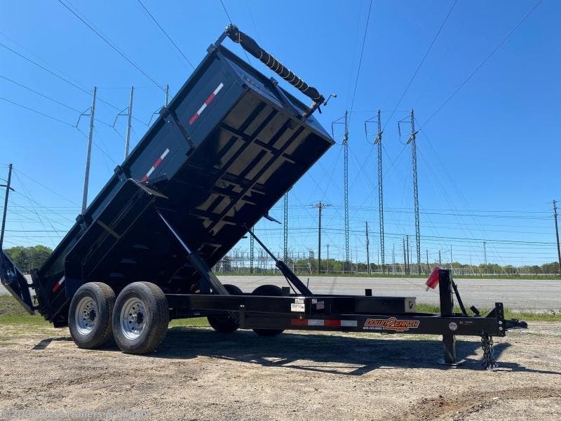 Dump Trailer for sale | New Down 2 Earth 7x14 24" high side 14k Dump ...