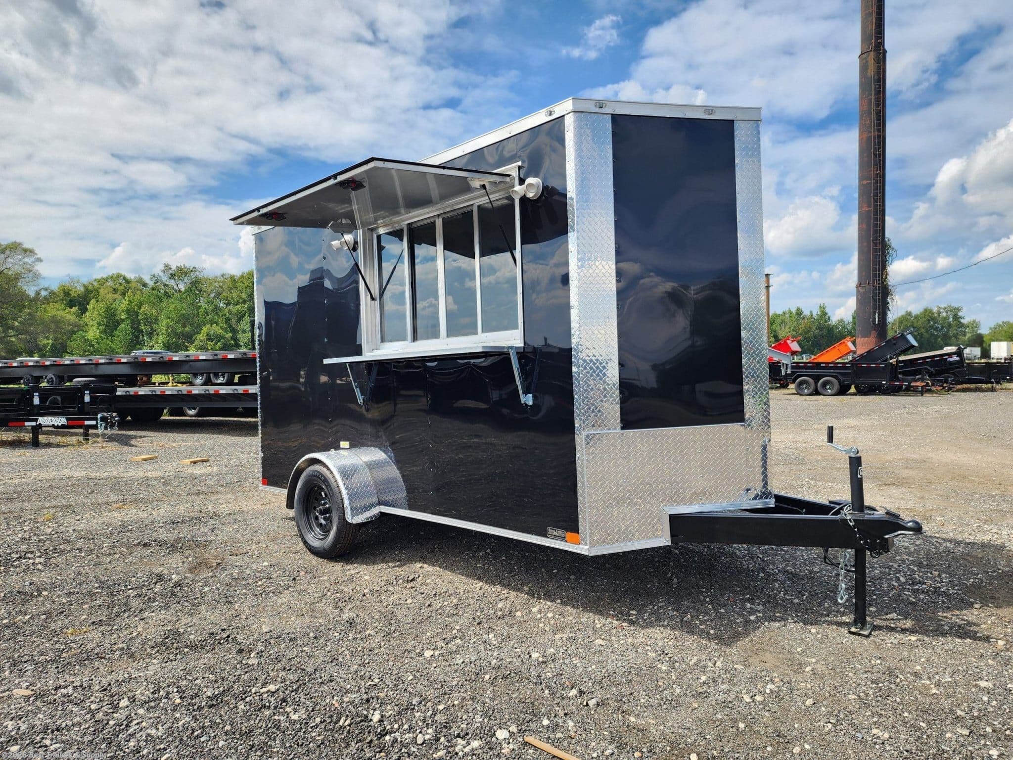 Concession/Vending Trailer for sale | New Empire Cargo 6 x 12 enclosed ...