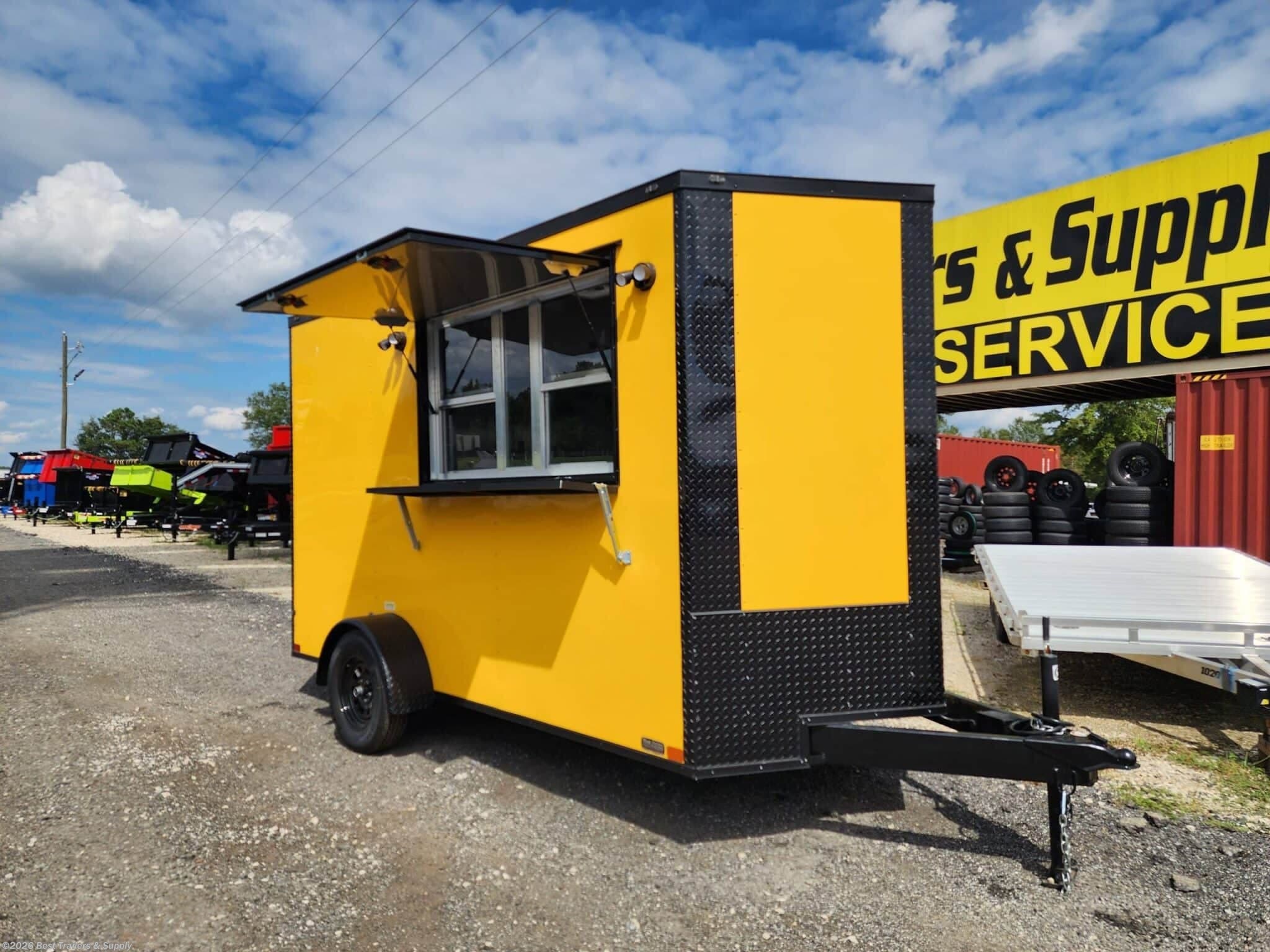 Concession/Vending Trailer for sale | New Empire Cargo 6 x 12 enclosed ...