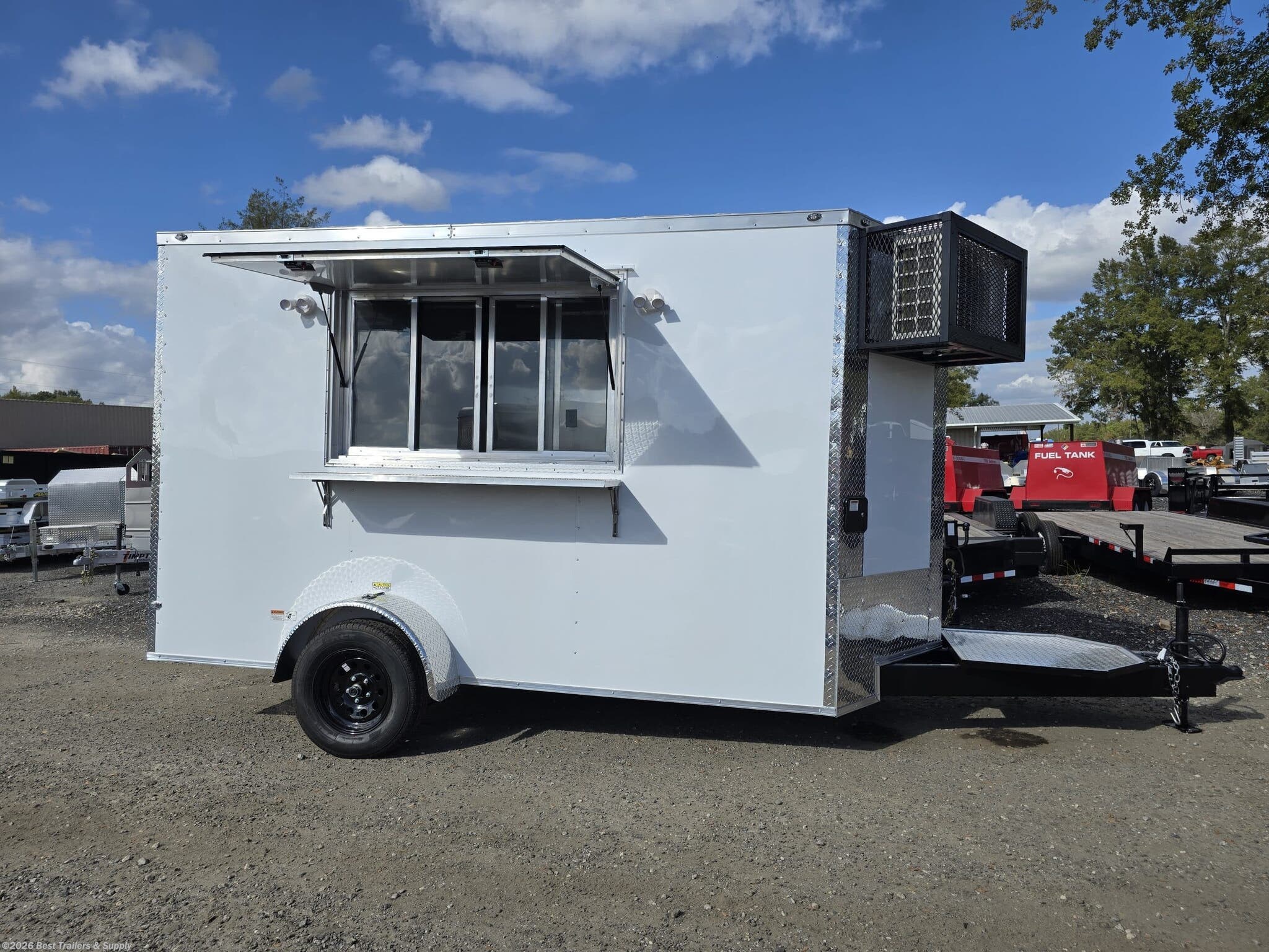 Concession/Vending Trailer for sale | New Empire Cargo 6x12 Concession ...