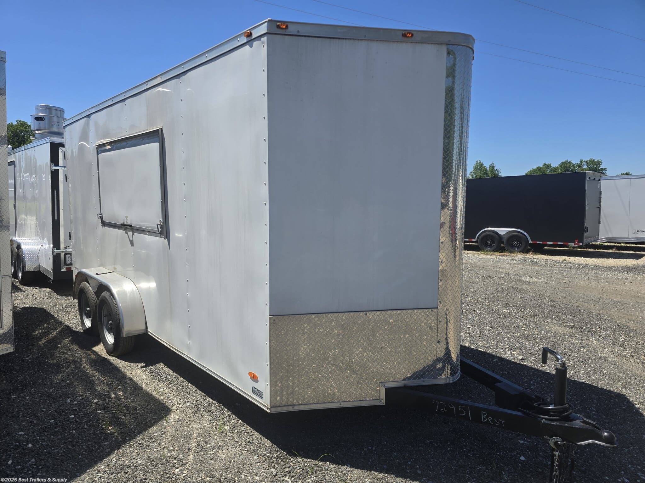 Concession/Vending Trailer for sale | New Freedom Trailers 7x16' Concession Trailer | TrailersUSA
