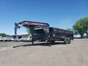 Dump Trailer for sale | New MAXX-D DJX8316 Gooseneck Dump | TrailersUSA