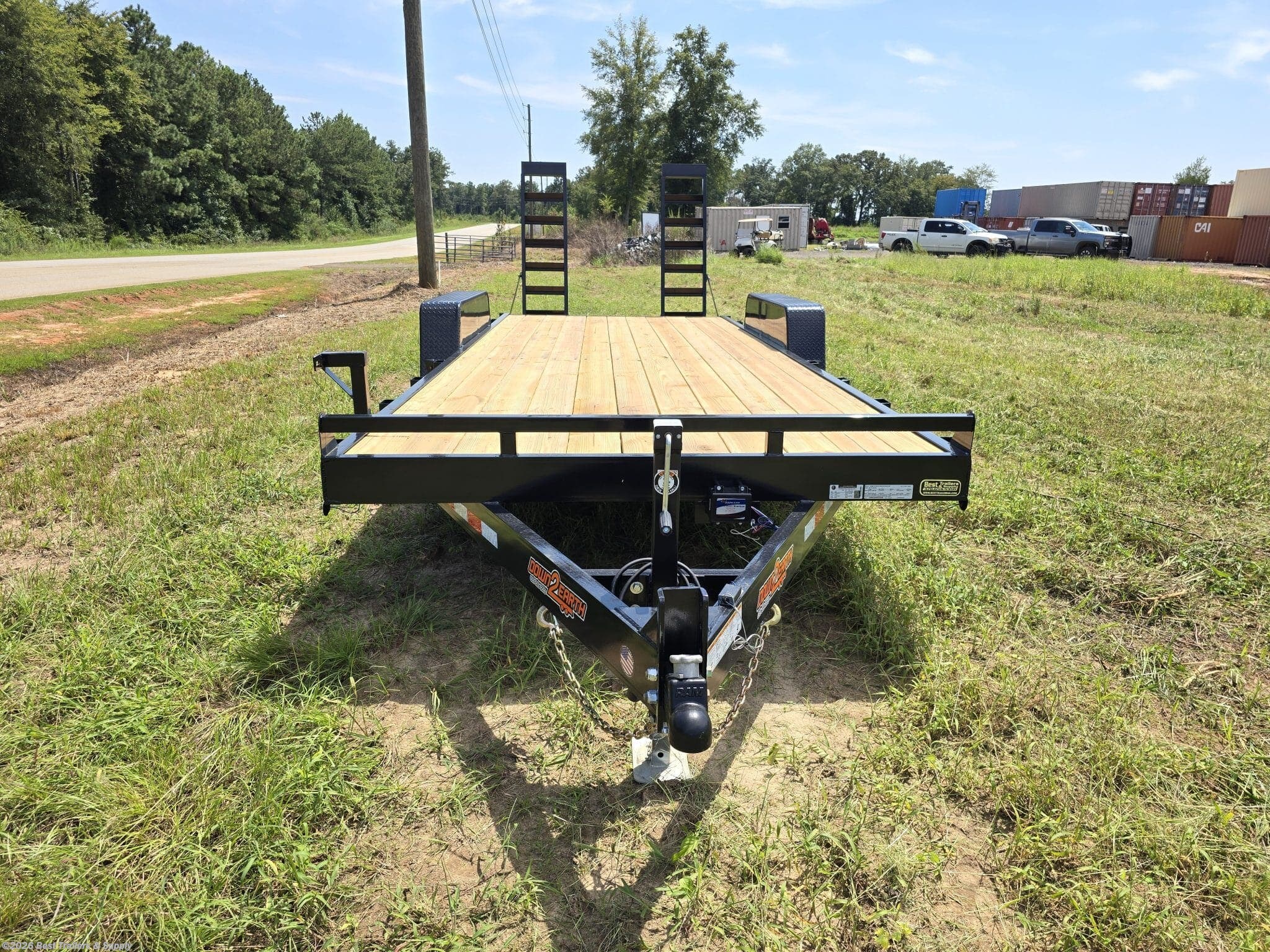 Equipment Trailer for sale | New Down 2 Earth 82x20 10k bobcat ...
