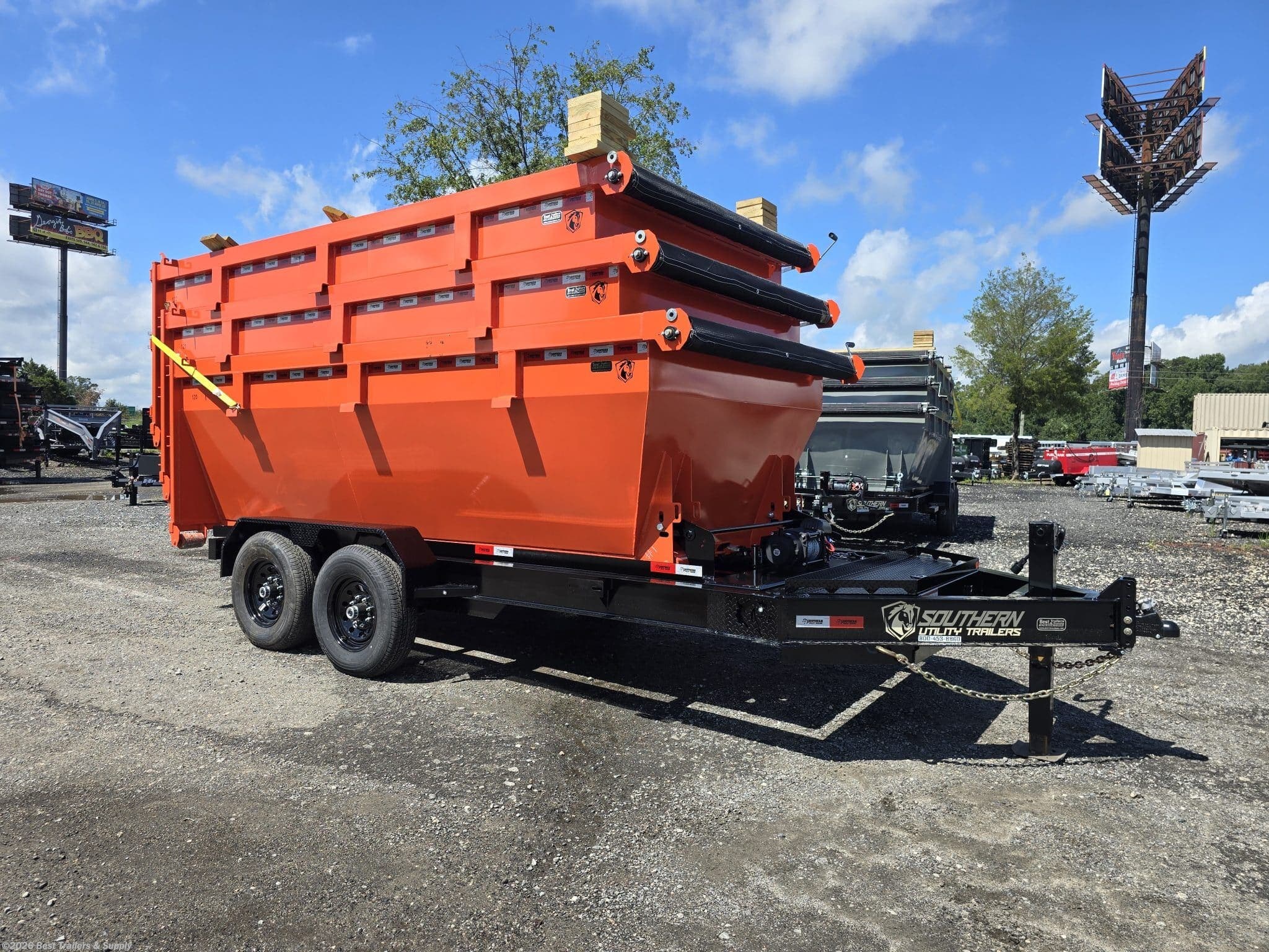 Dump Trailer for sale | New Southern Utility Trailers 14' Roll Off ...
