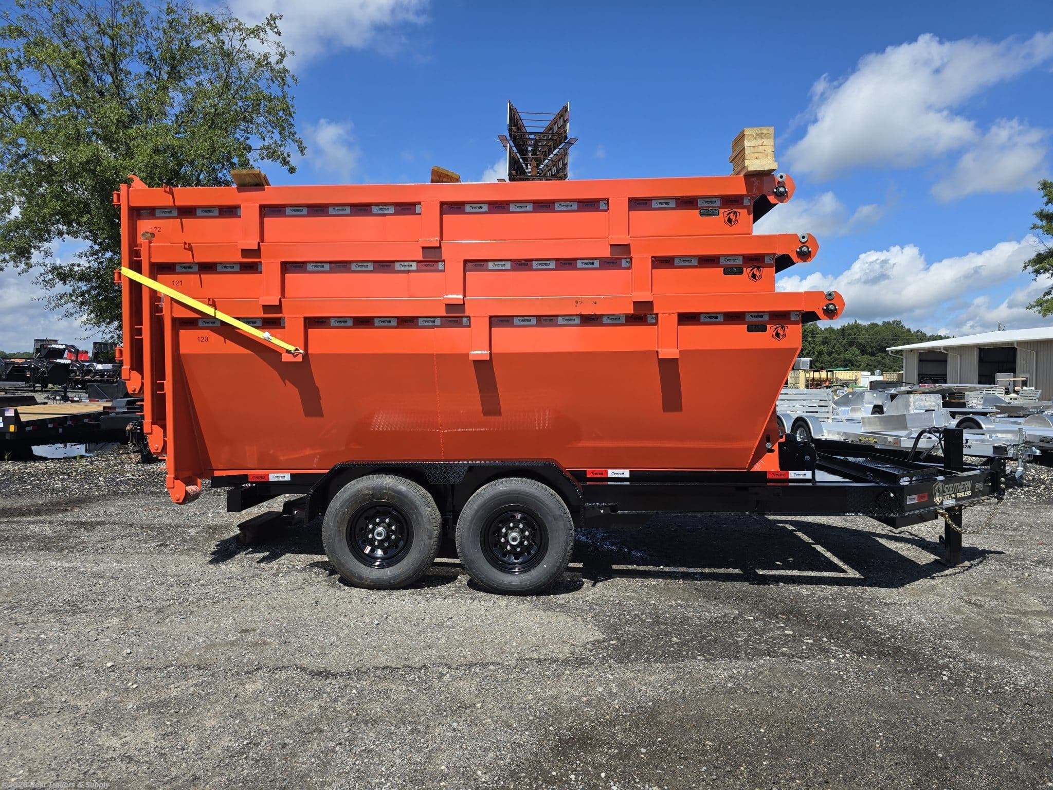 Dump Trailer for sale | New Southern Utility Trailers 14' Roll Off ...