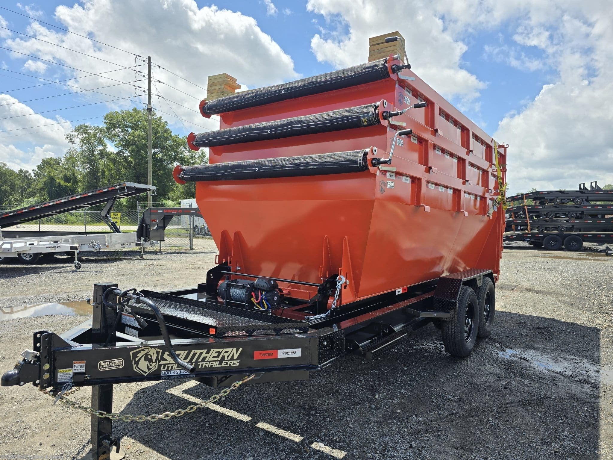 Dump Trailer for sale | New Southern Utility Trailers 14' Roll Off ...