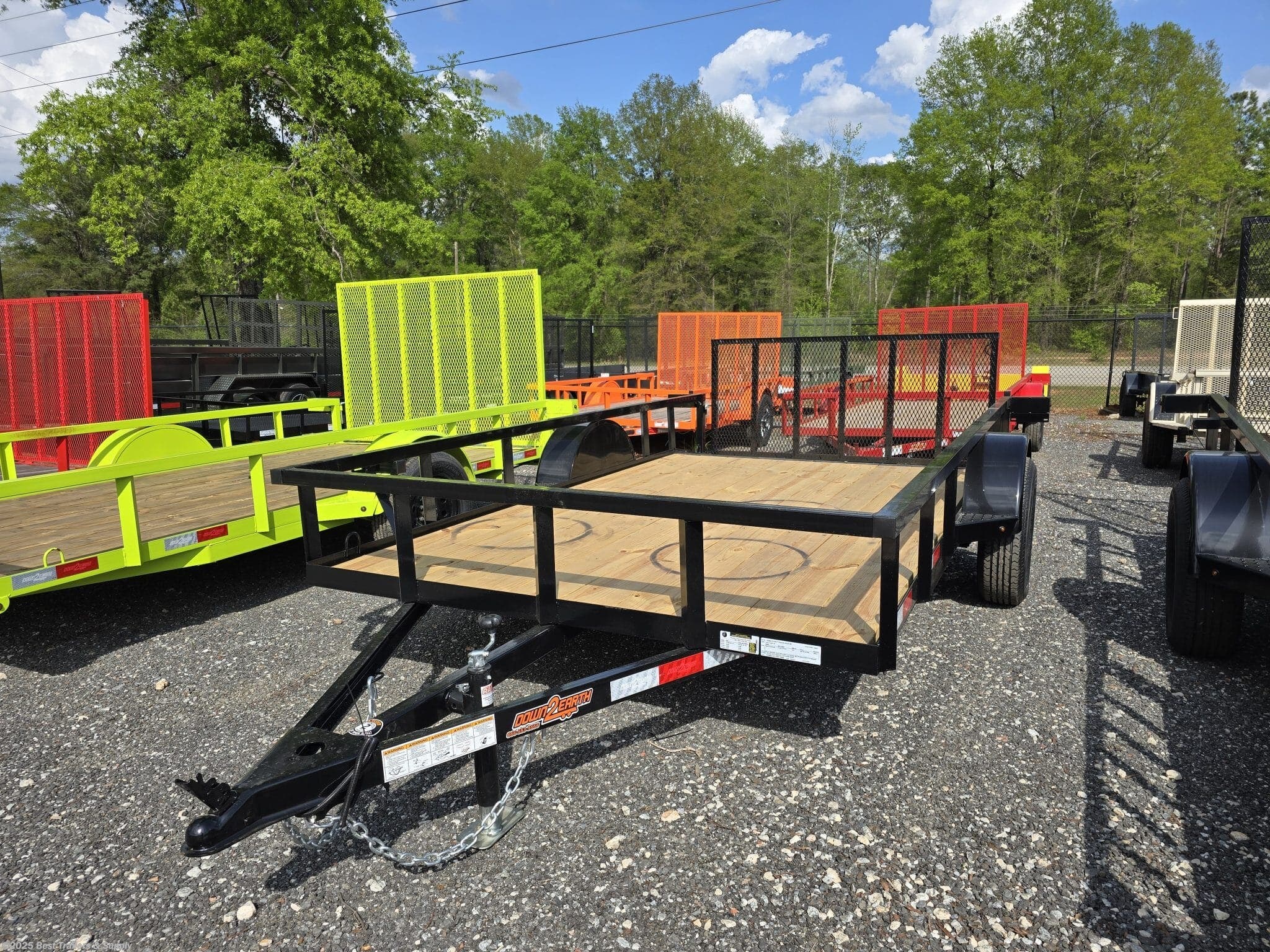Utility Trailer for sale | New Down 2 Earth 76x12 Utility Trailer With ...