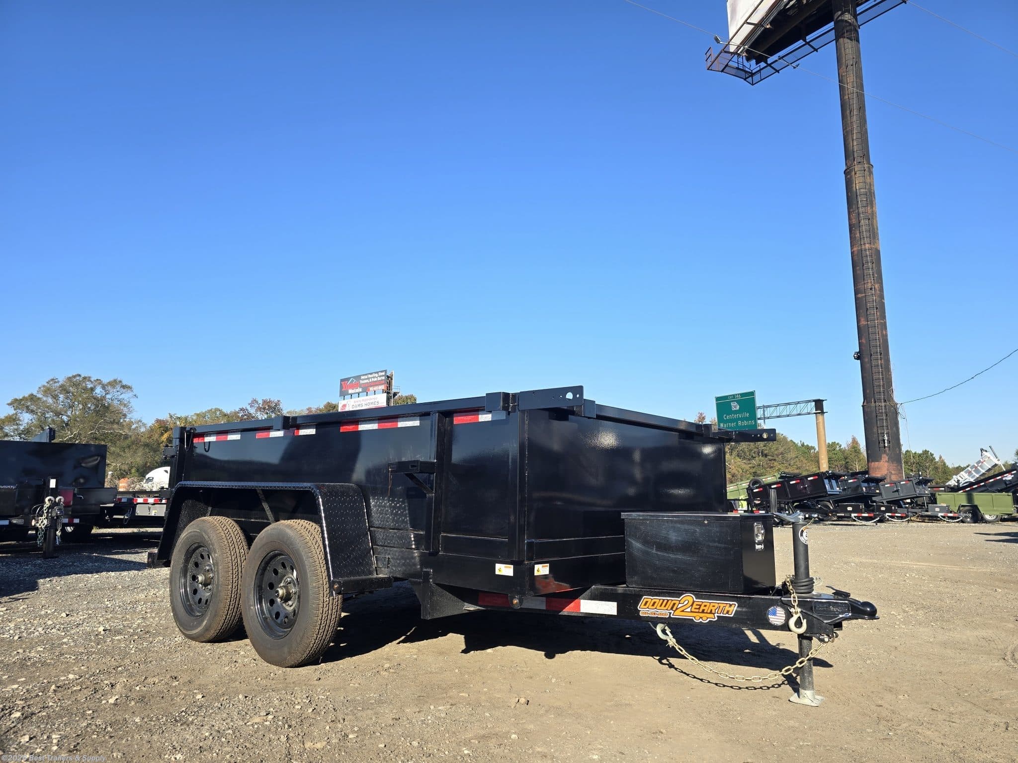 Dump Trailer for sale | New Down 2 Earth 6x10 7k small dump trailer ...