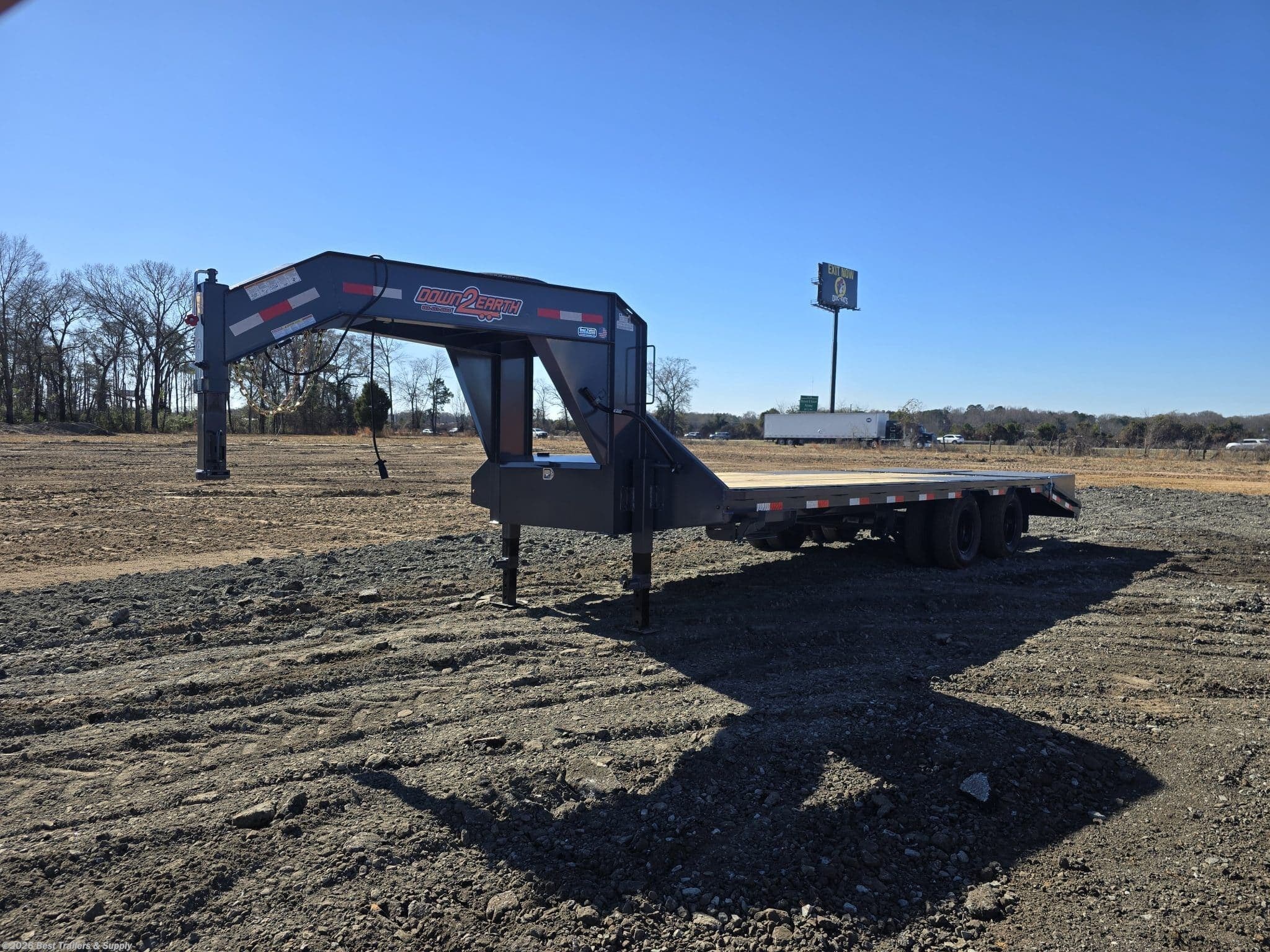 Equipment Trailer for sale | New Down 2 Earth 8.5X30 25.9k Deck Over ...