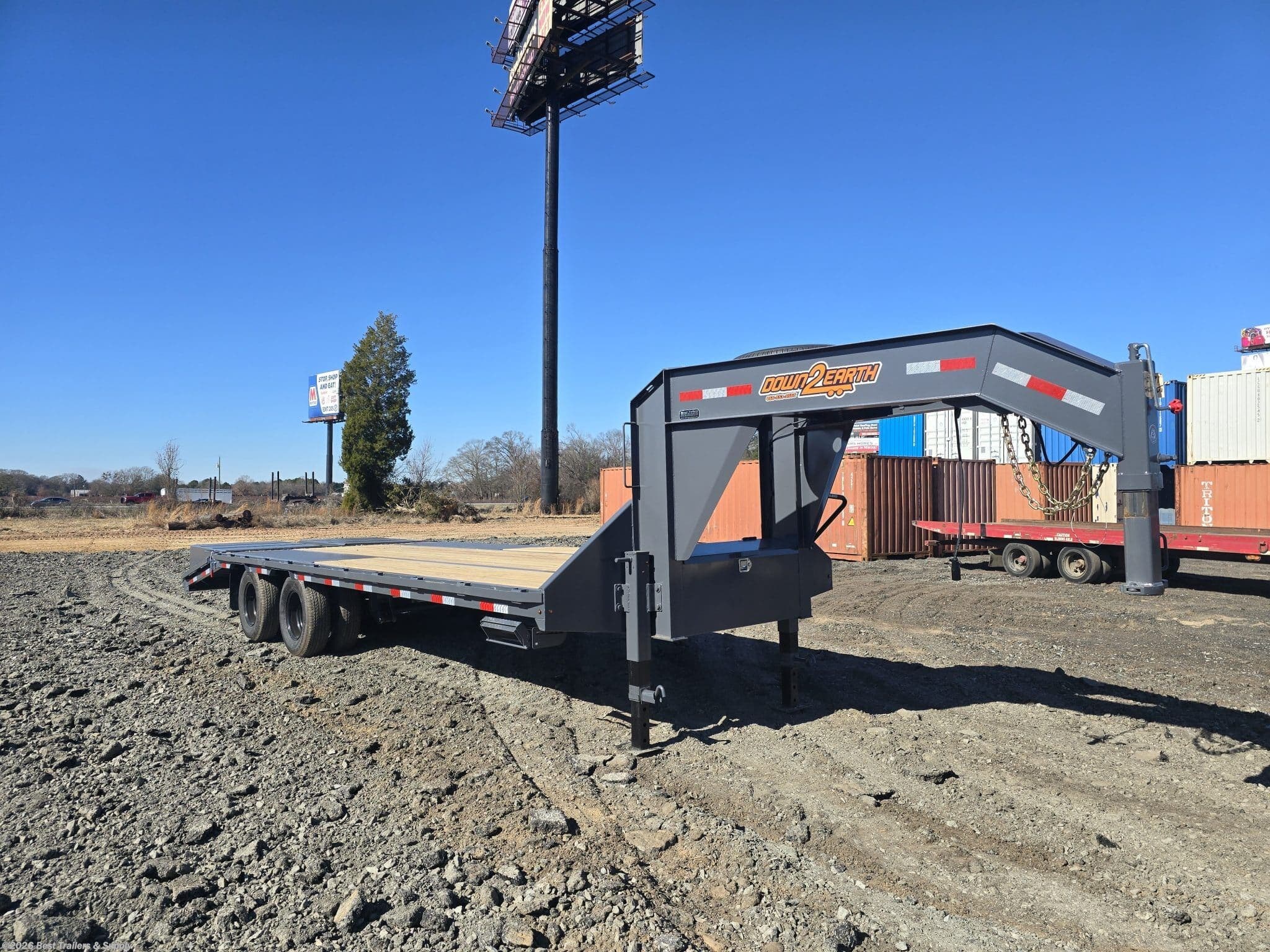 Equipment Trailer for sale | New Down 2 Earth 8.5X30 25.9k Deck Over ...