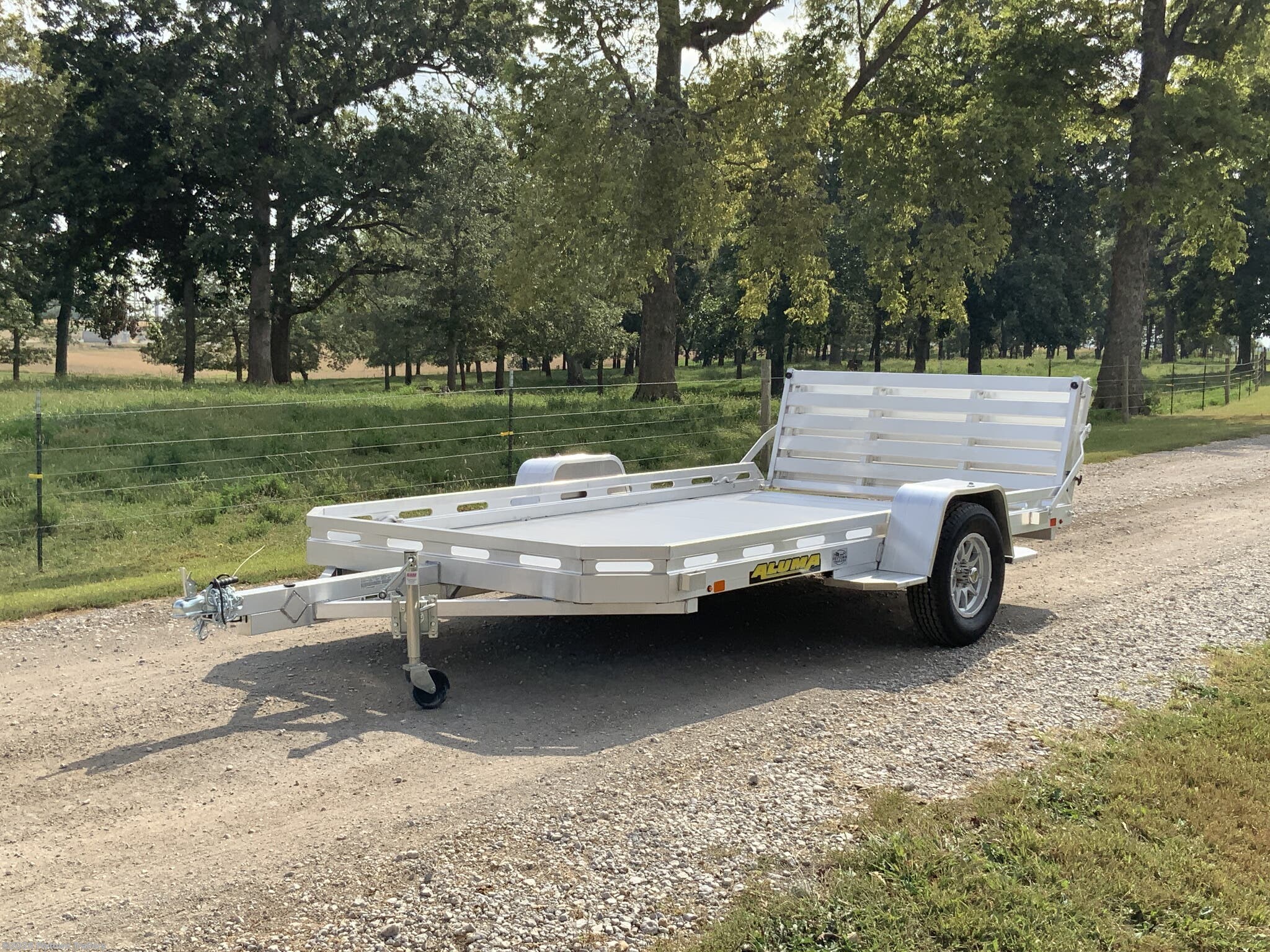 6x12 Utility Trailer for sale | New Aluma 7712H-S-BT | TrailersUSA
