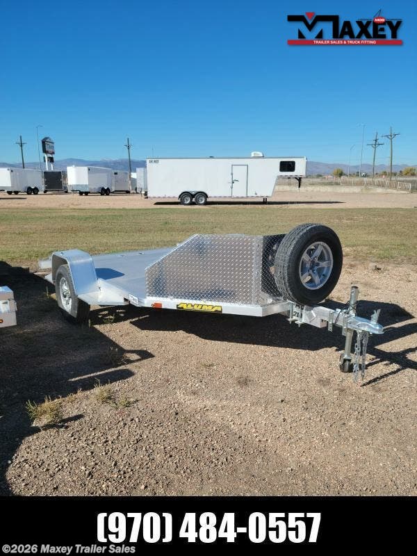 6x11 Motorcycle Trailer for sale | New Aluma MC210 | TrailersUSA
