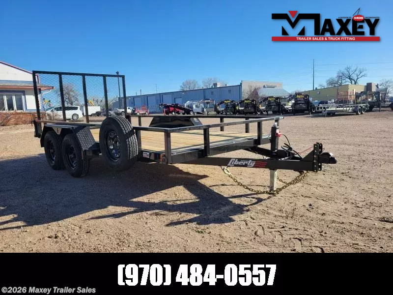 6x14 Utility Trailer for sale | New Liberty Utility LU7K83X14 | TrailersUSA