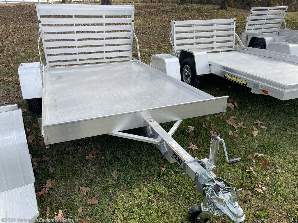 72x10 Utility Trailer for sale | New Aluma 7210 Utility Single Axle ...