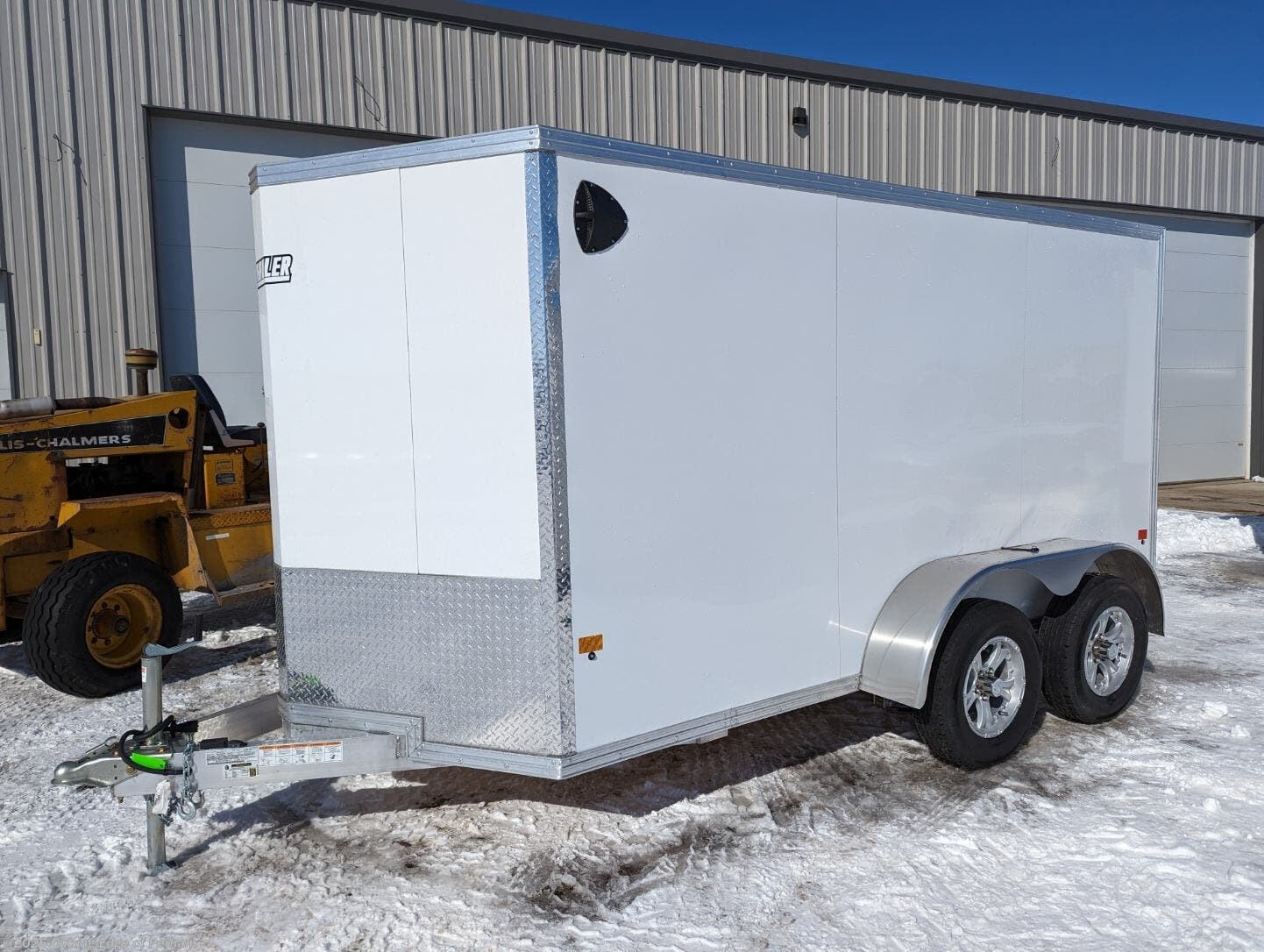 #5179 - 2023 EZ-Hauler 6x12 Aluminum tandem axle enclosed trailer Cargo ...