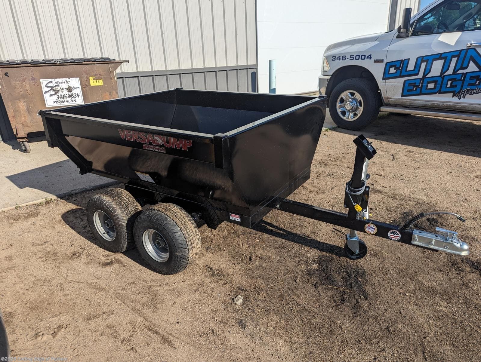 3x5 Dump Trailer for sale | New Midsota Mini Dump 3x5 tandem axle mini ...