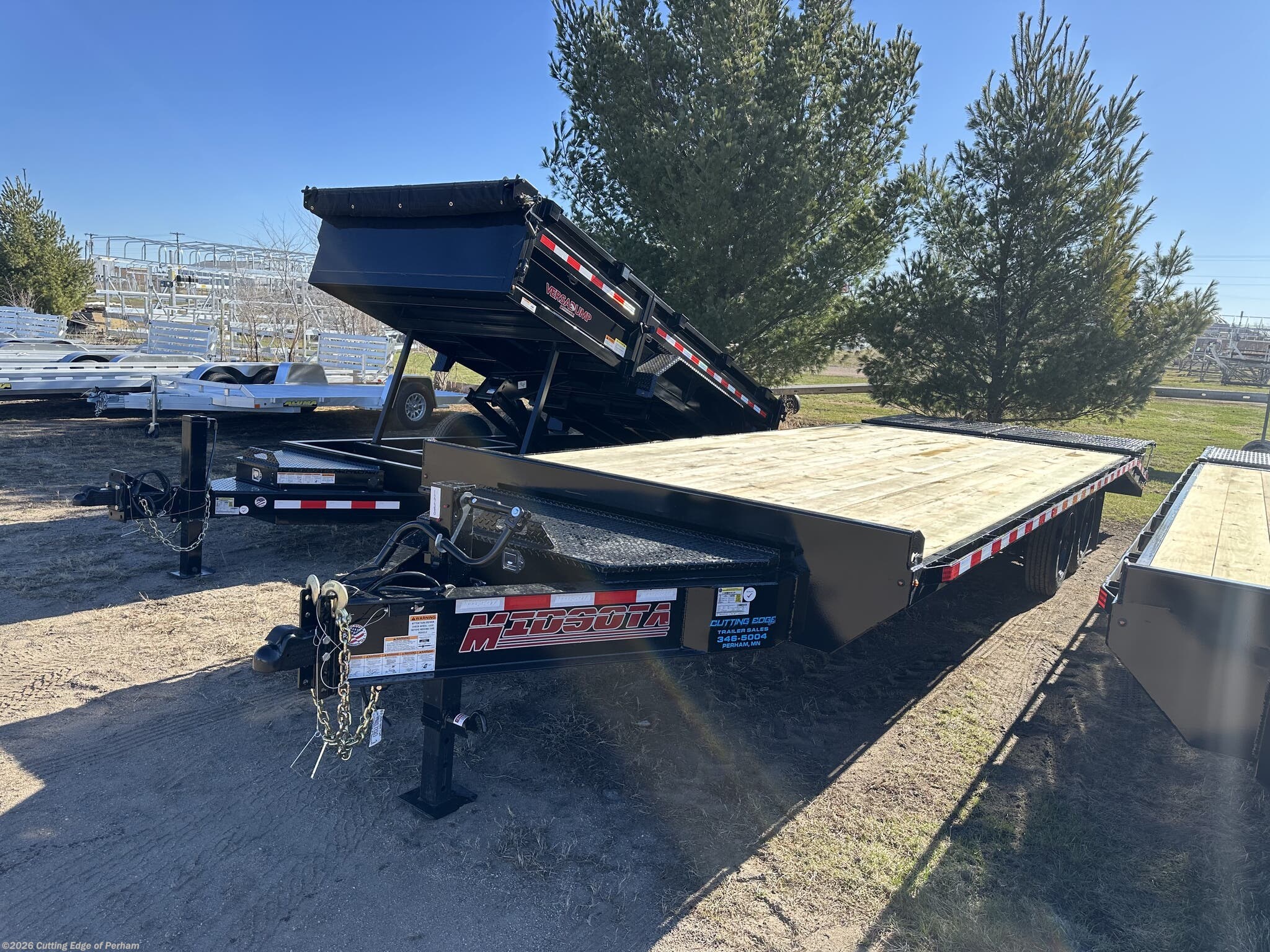 #127380 - 2026 Midsota FBGD 24' Equipment trailer 8Ks Deckover/Flat ...