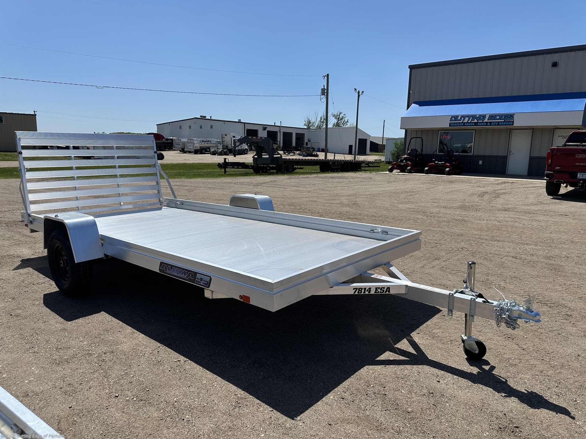 #315909 - 2027 Aluma 7814AESA Utility Trailer for sale in Perham MN