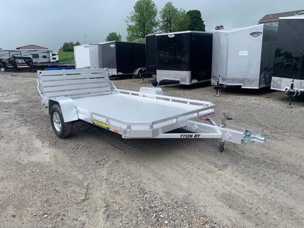 6x12 Utility Trailer for sale | New Aluma 77" x 12' Single Axle Utility ...