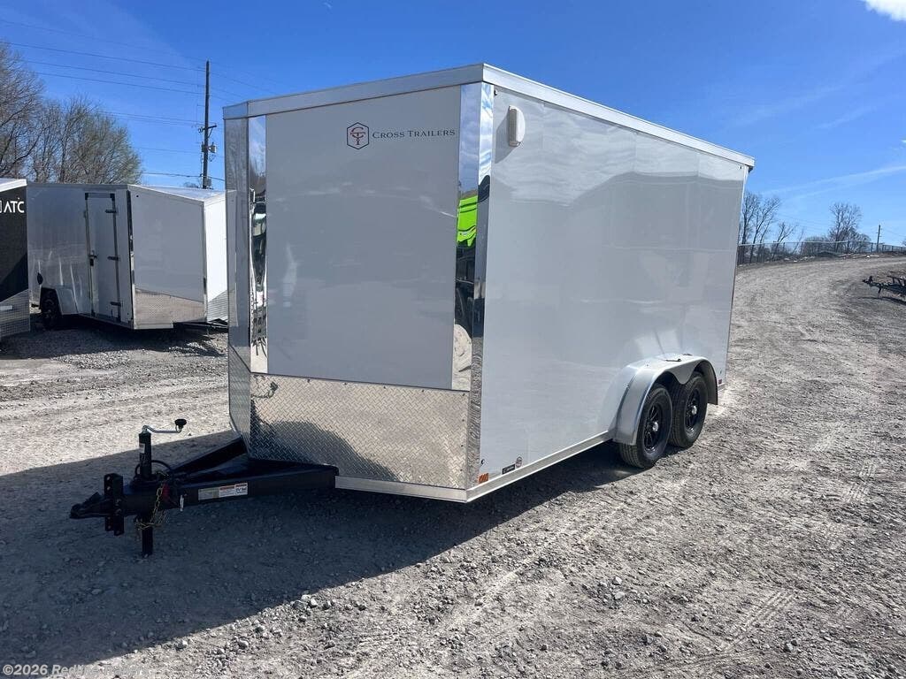 7x14 Cargo Trailer for sale | New Cross Trailers Alpha 7.5' x 14 ...