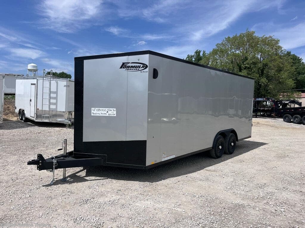 8x20 Cargo Trailer for sale | New Formula Conquest 8.5' x 20' Enclosed Cargo / Car Trailer 7 ...