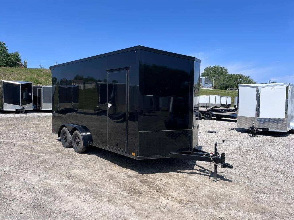 7x16 Cargo Trailer for sale | New Cross Trailers Alpha 7.5' x 16 ...