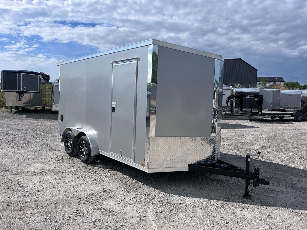 7x14 Cargo Trailer for sale | New Cross Trailers Alpha 7.5' x 14 ...