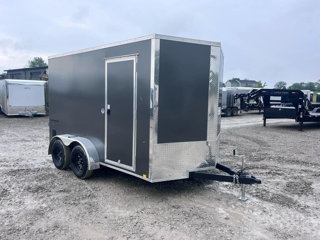 7x12 Cargo Trailer for sale | New Formula Traverse 7' x 12' Tandem Axle ...