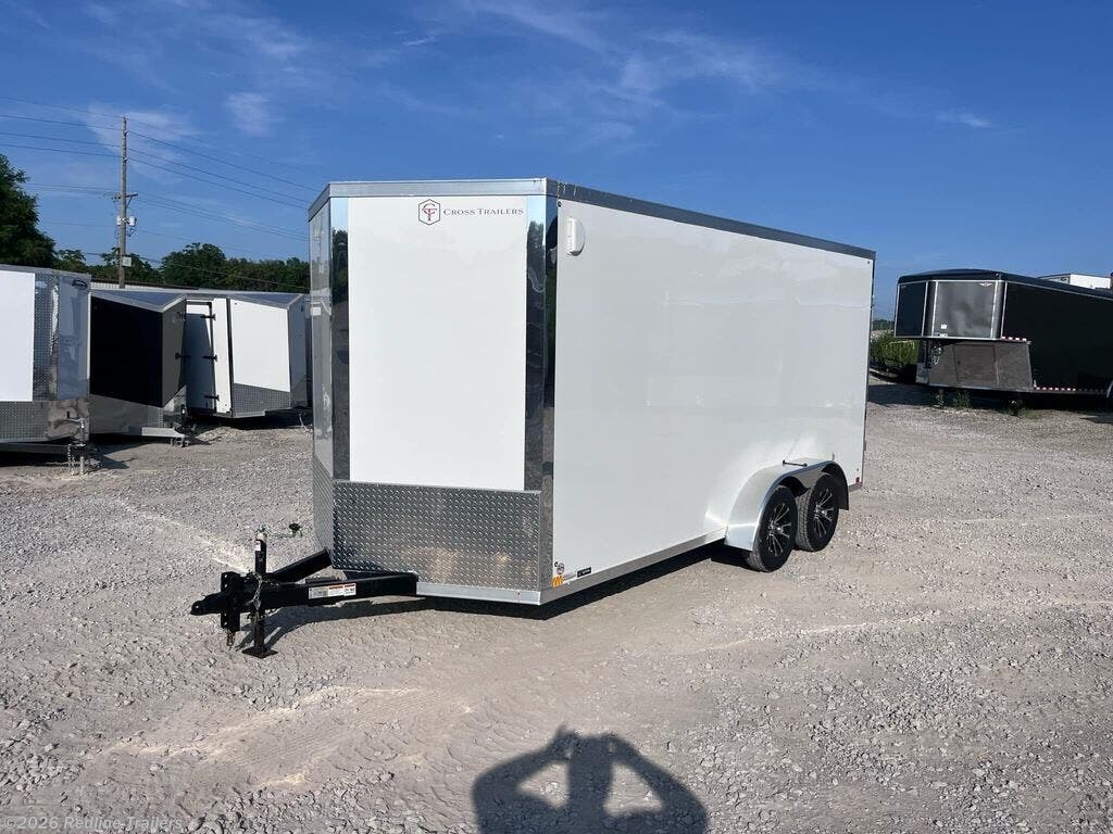 7x14 Cargo Trailer for sale | New Cross Trailers Alpha 7' x 16 ...