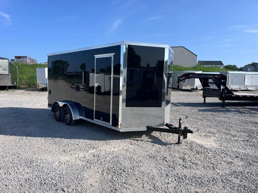7x14 Cargo Trailer for sale | New Cross Trailers Alpha 7' x 16 ...