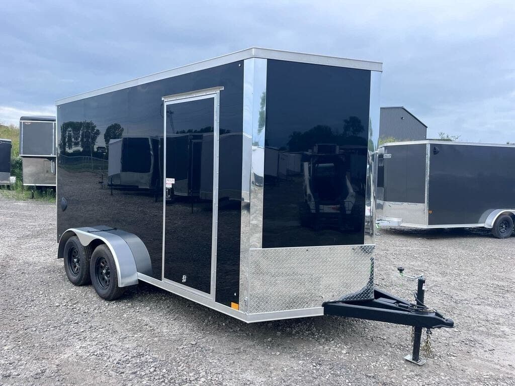 7x14 Cargo Trailer for sale | New Cross Trailers Alpha 7' x 14 ...