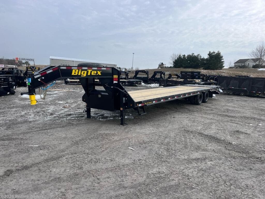 8x35 Flatbed/Flat Deck (Heavy Duty) Trailer for sale | New Big Tex 22GN ...