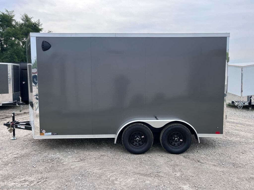 7x14 Cargo Trailer for sale | New Cross Trailers Alpha 7' x 14 ...