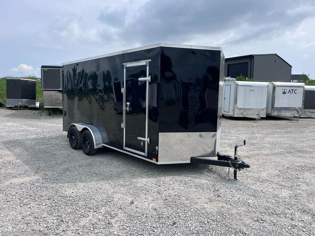7x16 Cargo Trailer for sale | New Cross Trailers Beta 7' x 16' Enclosed ...