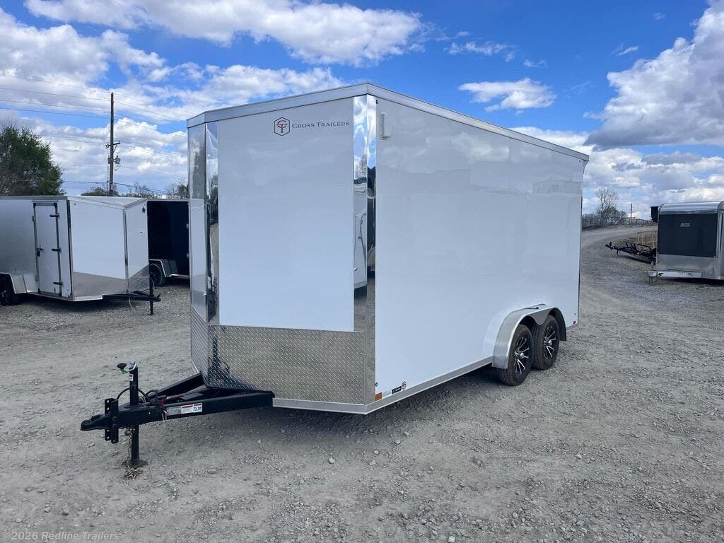 7x16 Cargo Trailer for sale | New Cross Trailers Alpha 7.5' x 16 ...
