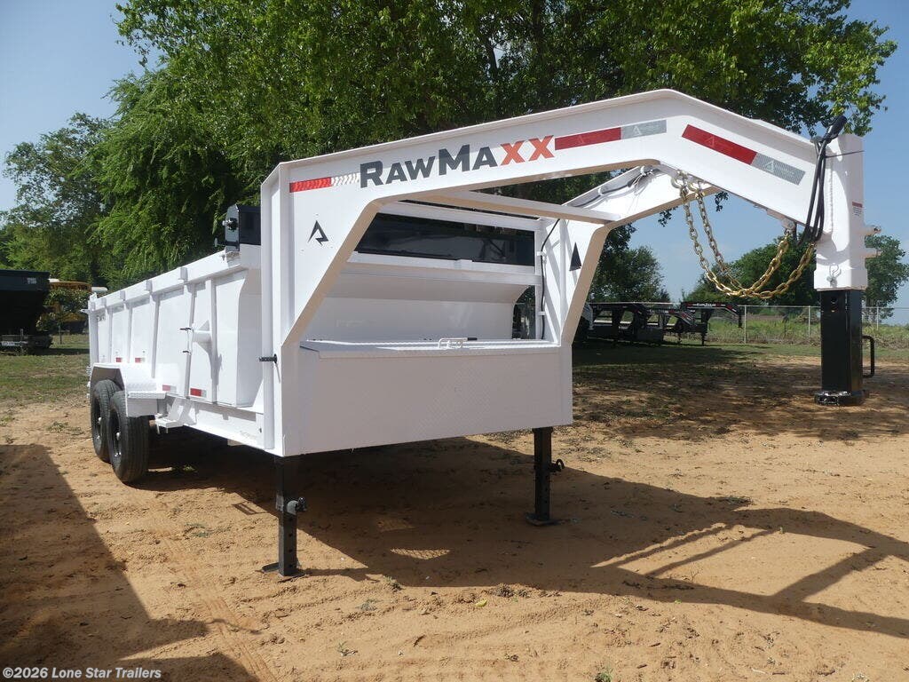 Dump Trailer for sale | New RawMaxx | 7x14x3 | LPX GN Dump | 2-7k Axles ...