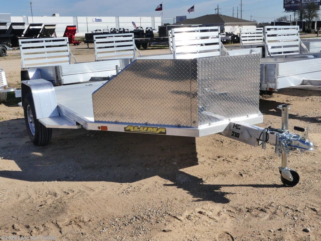 Motorcycle Trailer for sale | New Aluma MC210 | Motorcycle Trailer | 1 ...