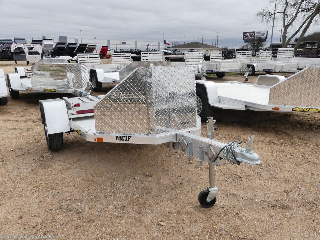 Motorcycle Trailer for sale | New Aluma MC1F | | Folding Motorcycle ...