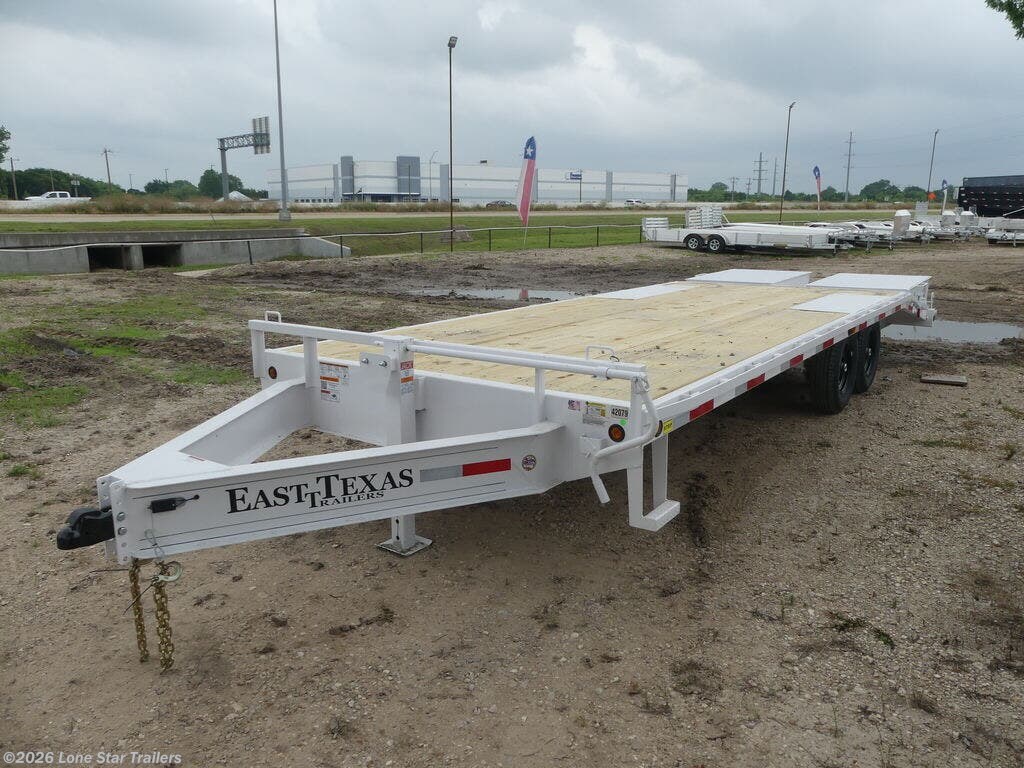 102x24 Flatbed Trailer for sale | New East Texas Trailers | 8.5x24 | BP ...