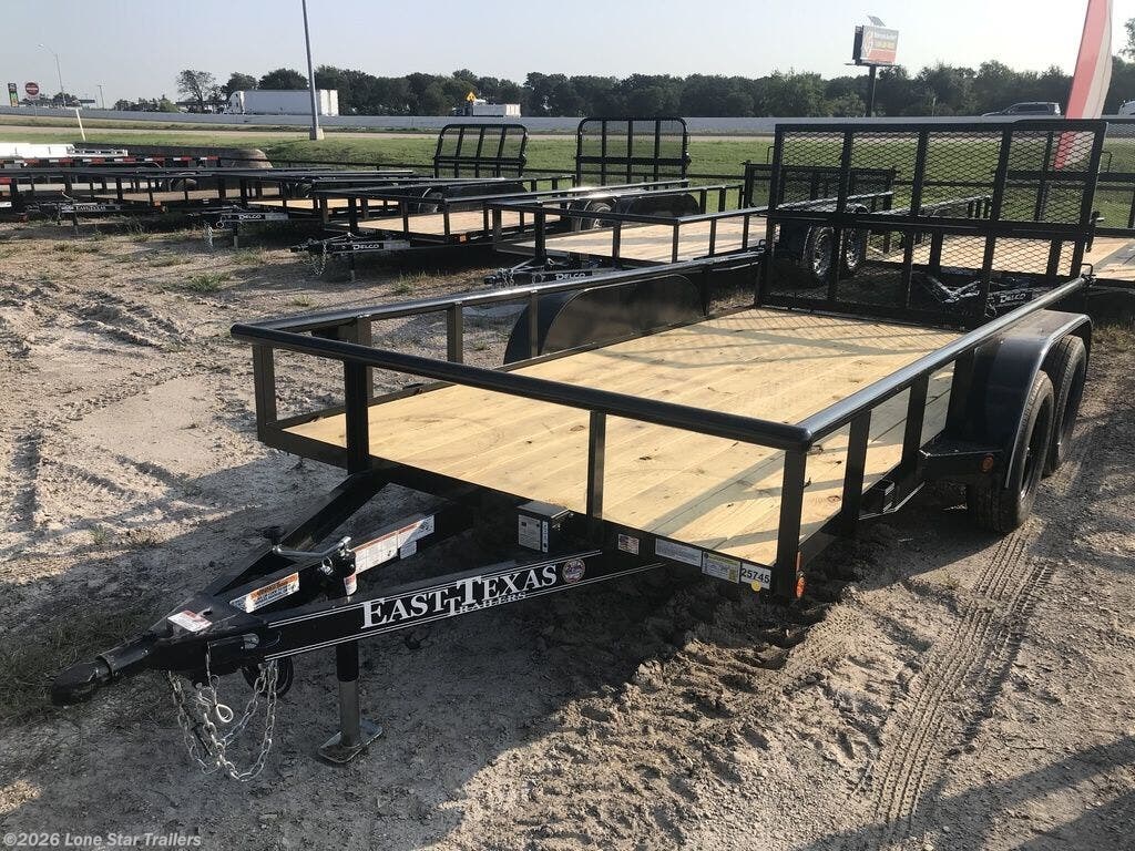 6x14 Utility Trailer for sale | New East Texas Trailers | 6.5X14 ...